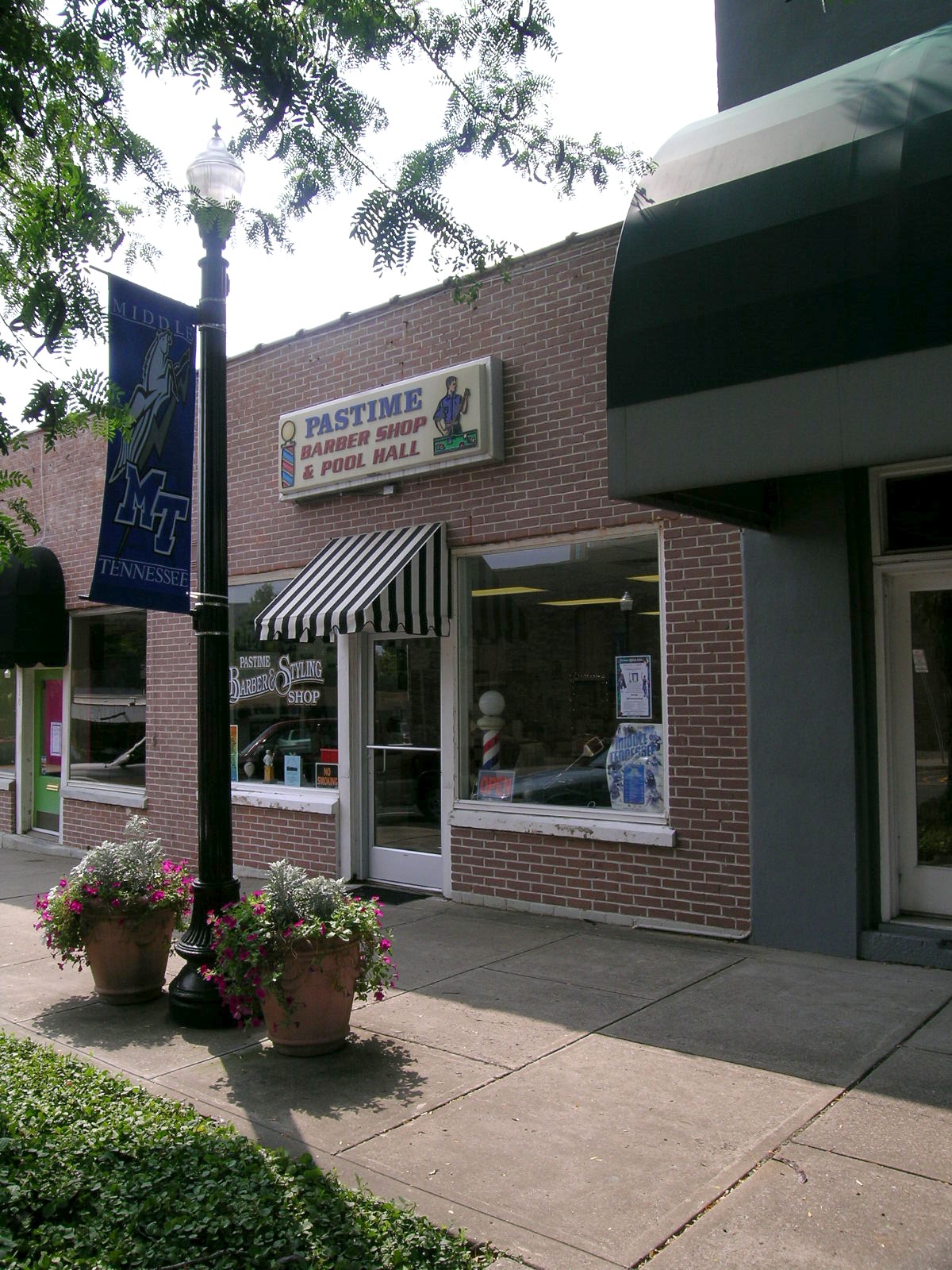 Locations Hub - Pastime Barber Shop & Pool Hall