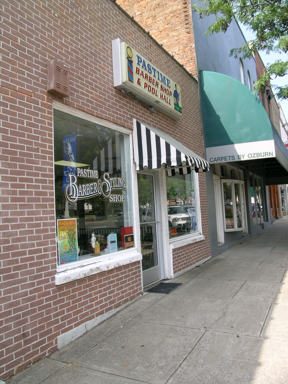 Locations Hub - Pastime Barber Shop & Pool Hall